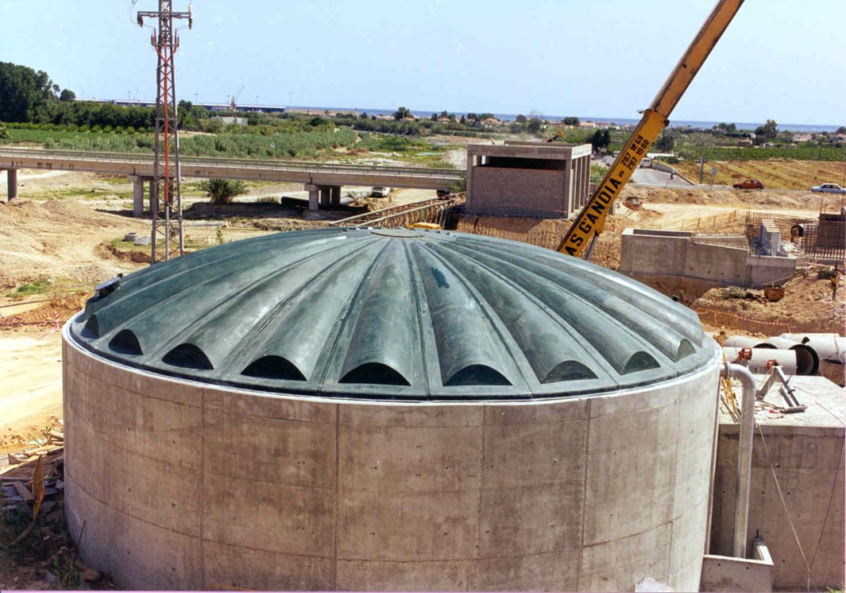 Covers for Desanders, Thickeners - tecnium.com